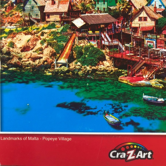 Cardinal | Toys | 50 Pc Puzzle Landmarks Of Malta Popeyes Village ...
